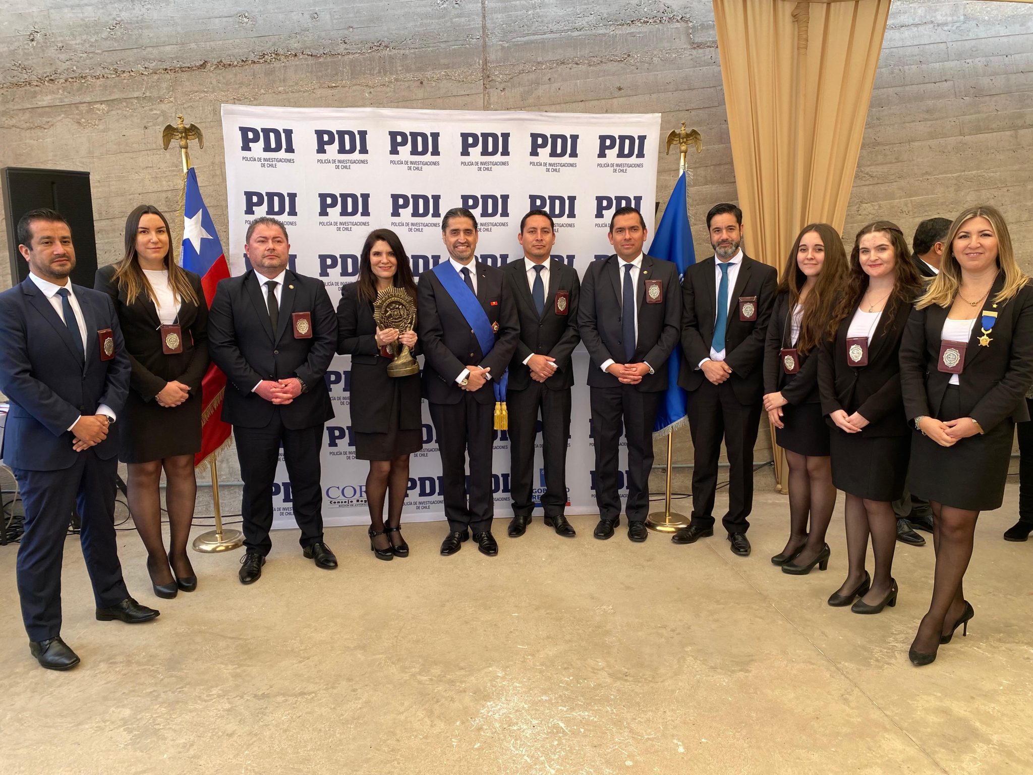 Brigada De Delitos Económicos Antofagasta Recibió Premio Nacional De
